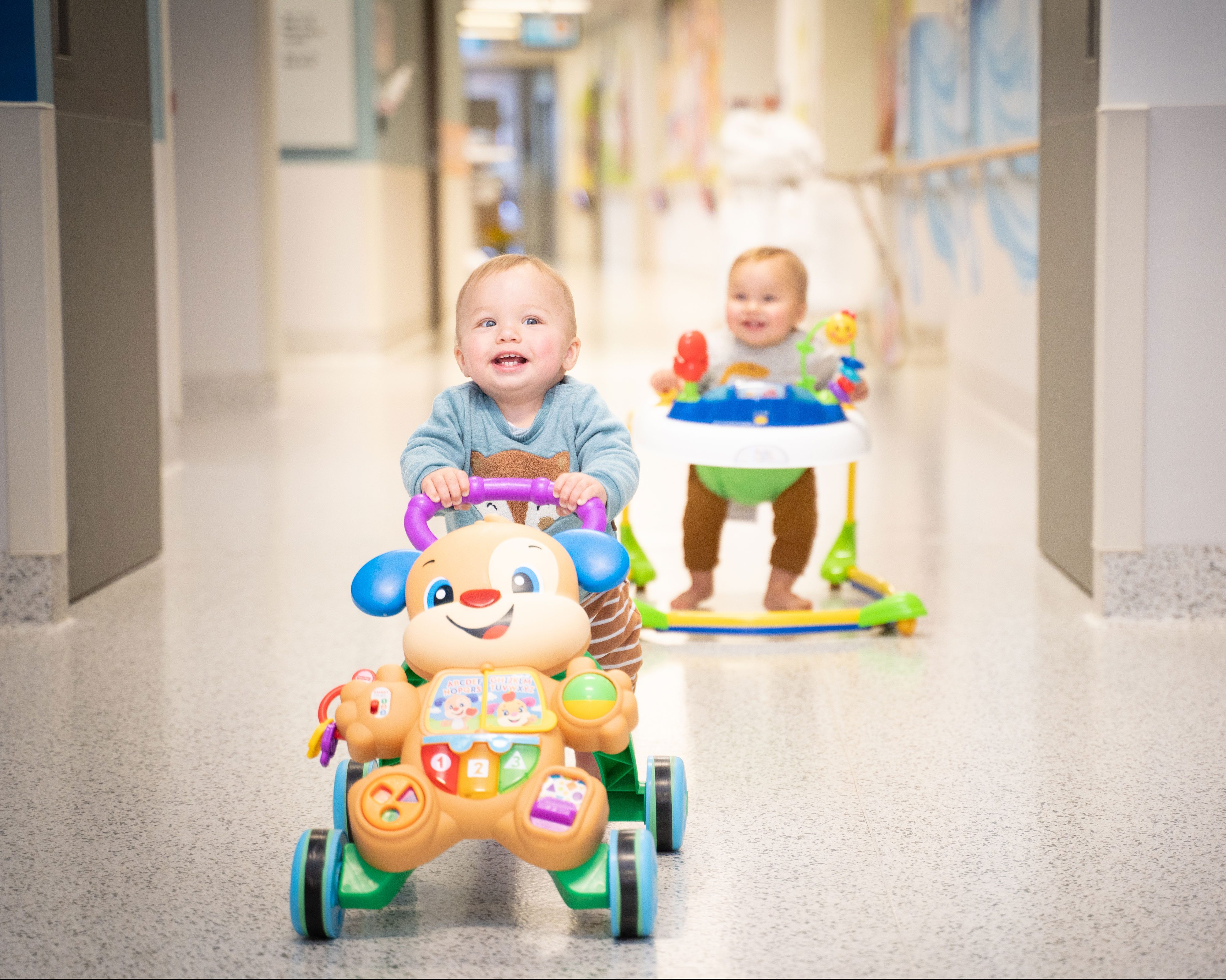 Twin boys with rare genetic condition in the fight of their lives - GC ...